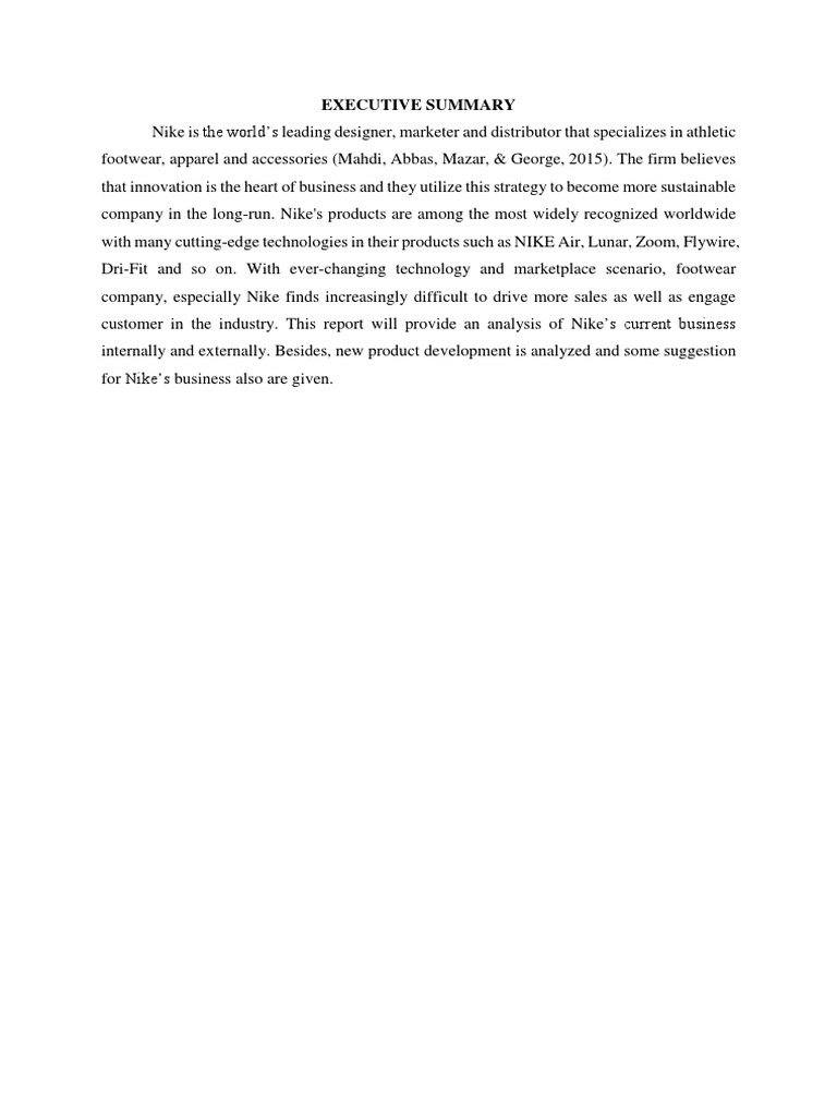 Nike R1 | PDF | Nike | Inflation