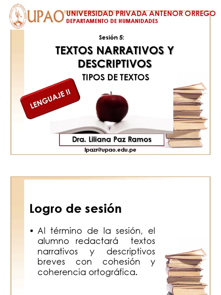 Textos Narrativos y Descriptivos | PDF | Narrativa | Narración