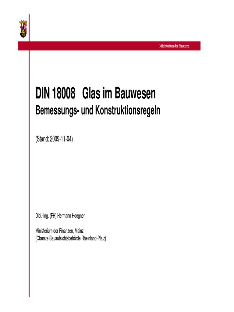 Din 18008 PDF | PDF