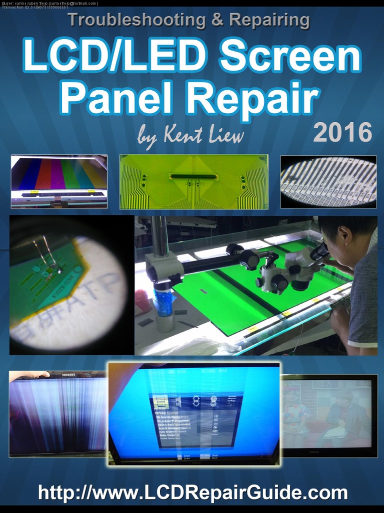 lcd_led_screen_panel_repair_guide___2016.pdf | Liquid Crystal Display ...