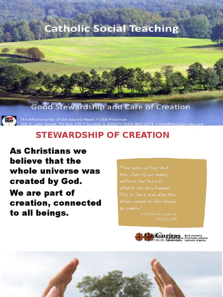13 Stewardship and Care For Creation | PDF | Monotheism | Theology