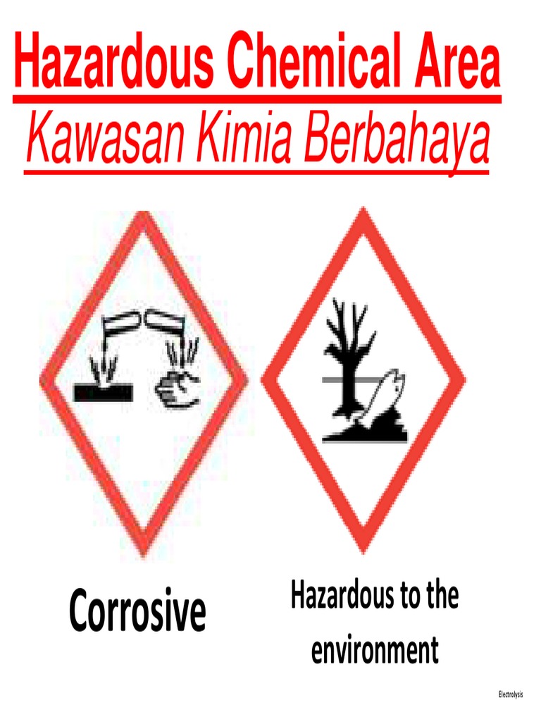 Kawasan Kimia Berbahaya: Hazardous Chemical Area | PDF