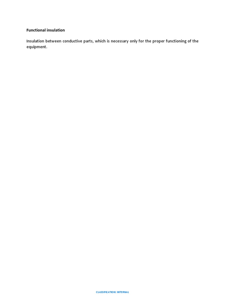 Functional Insulation | PDF