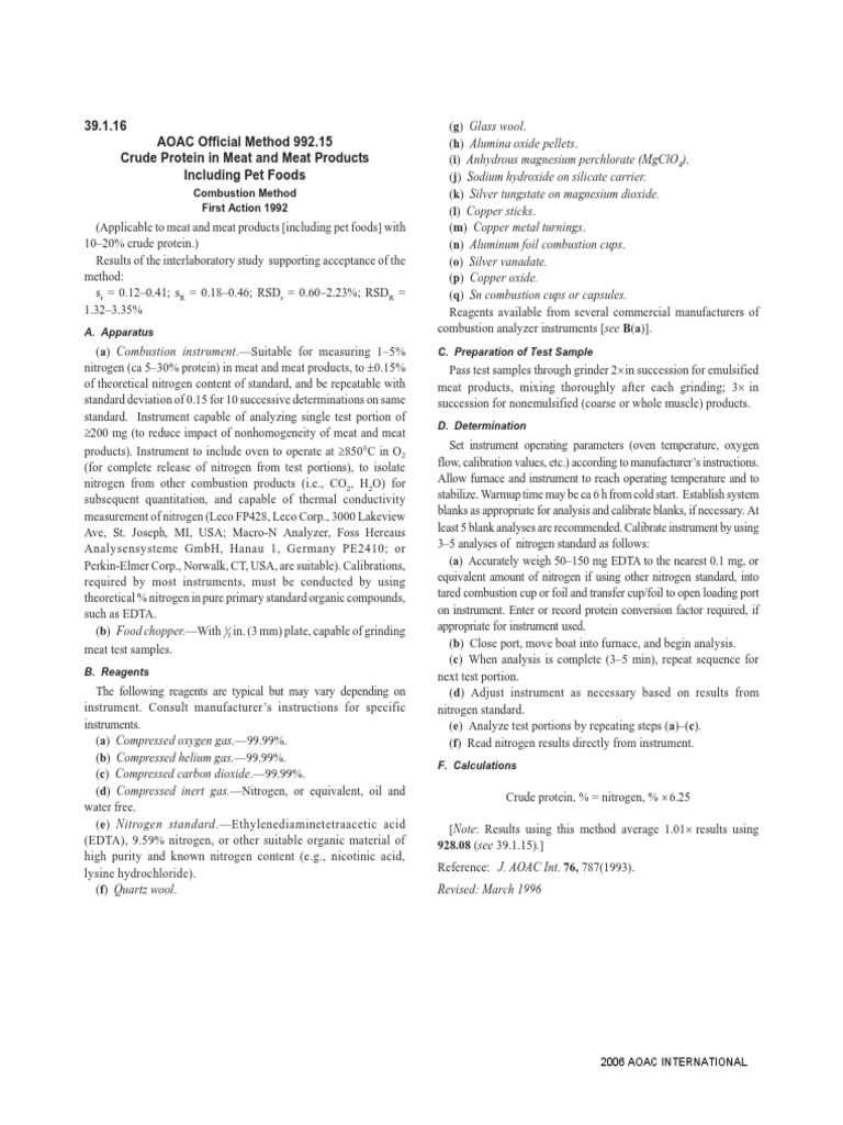 AOAC99215 | PDF | Magnesium | Oxide