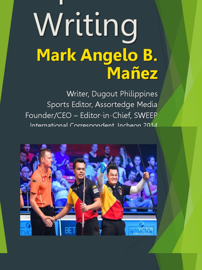 Sports Writing | PDF | Journalism | News