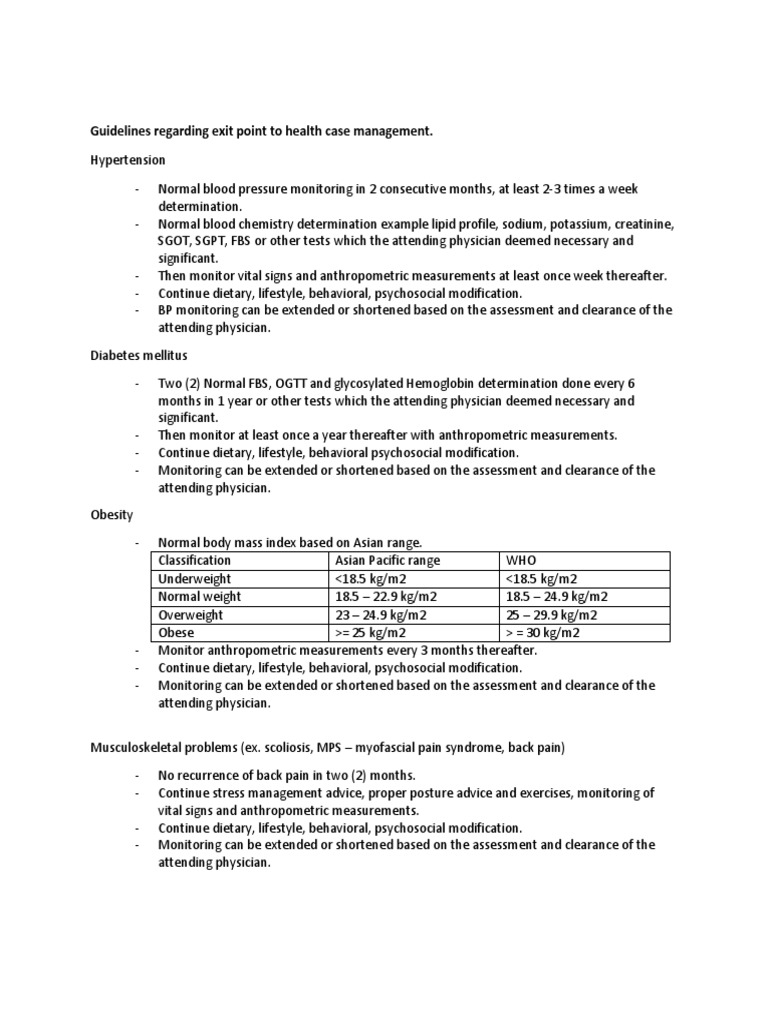 Guidelines For HCM | PDF | Obesity | Hypertension