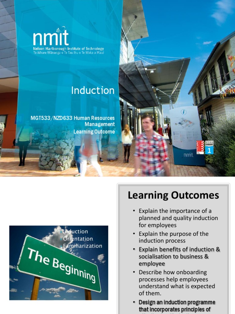 Topic 4 PPT 1. Induction. Moodle Version | PDF | Socialization | Employment
