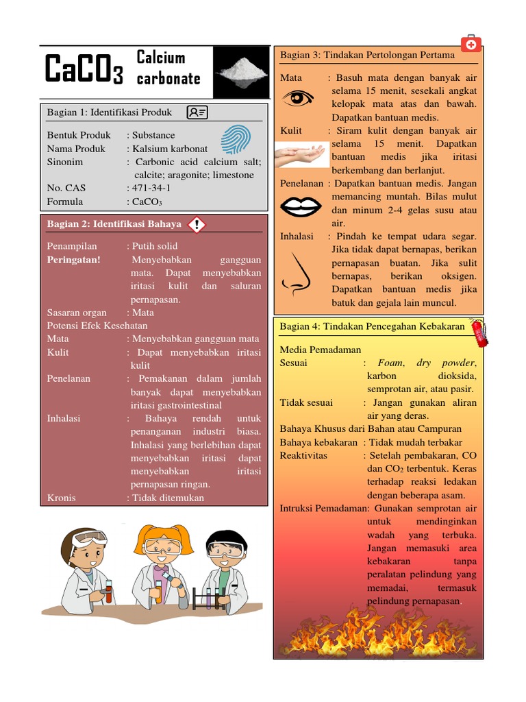 MSDS CaCO3 | PDF