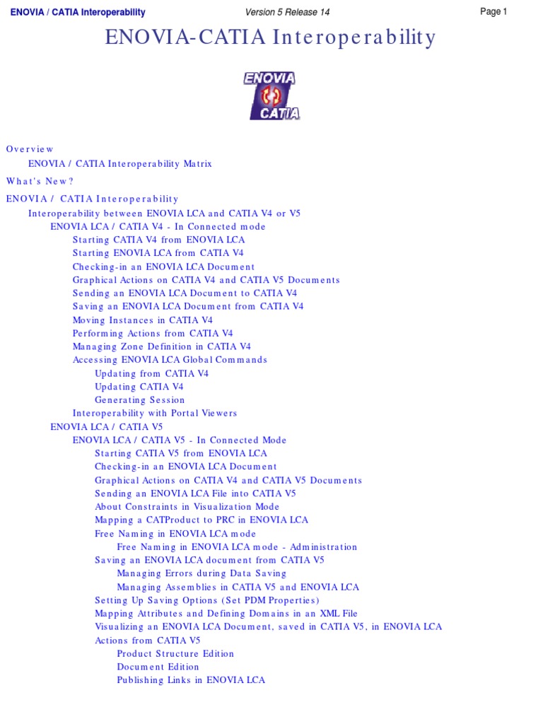 Enovia PDF | PDF | Product Lifecycle | Computing