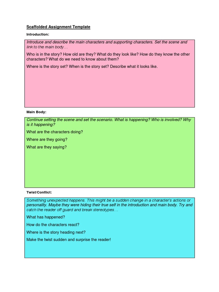 Assignment Structure | PDF