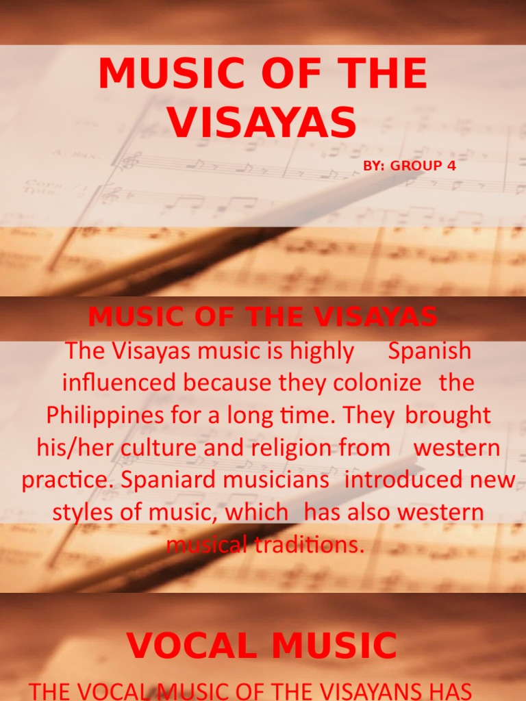Visayan Music: Styles and Examples | PDF | Performing Arts ...