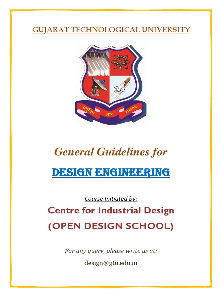 General Guidelines For: Design Engineering | PDF | Design Thinking | Design