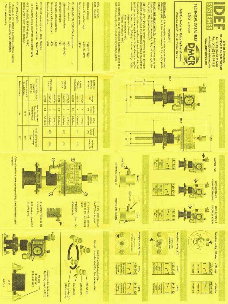 DMCR Data Sheet ENG | PDF