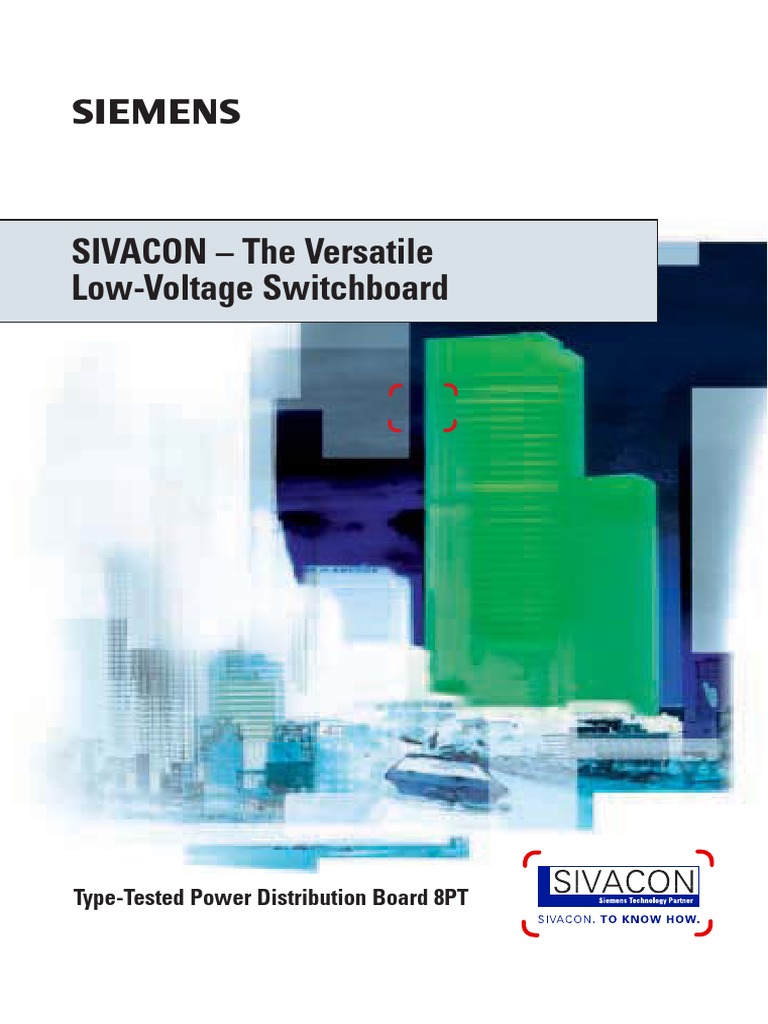 SIVACON - The Versatile Low-Voltage Switchboard: Type-Tested Power ...