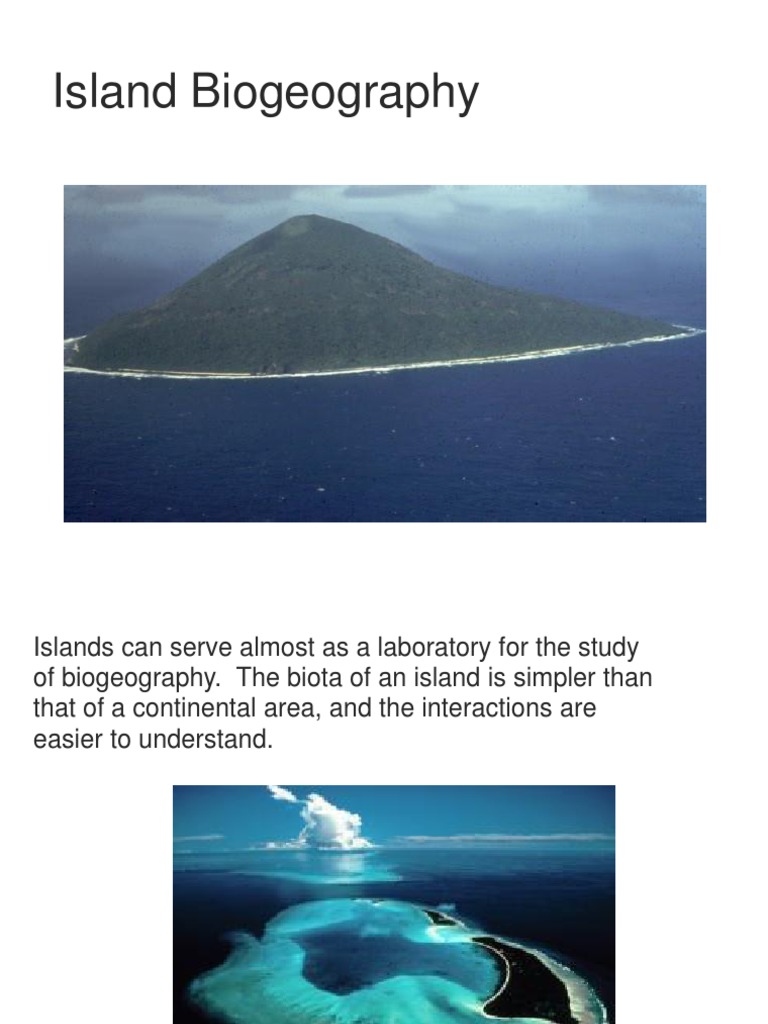 13 - Island Biogeography | PDF | Biogeography | Habitat