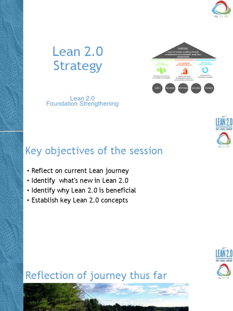 Lean 2.0 Strategy and Transformation Guide | PDF | Lean Manufacturing ...