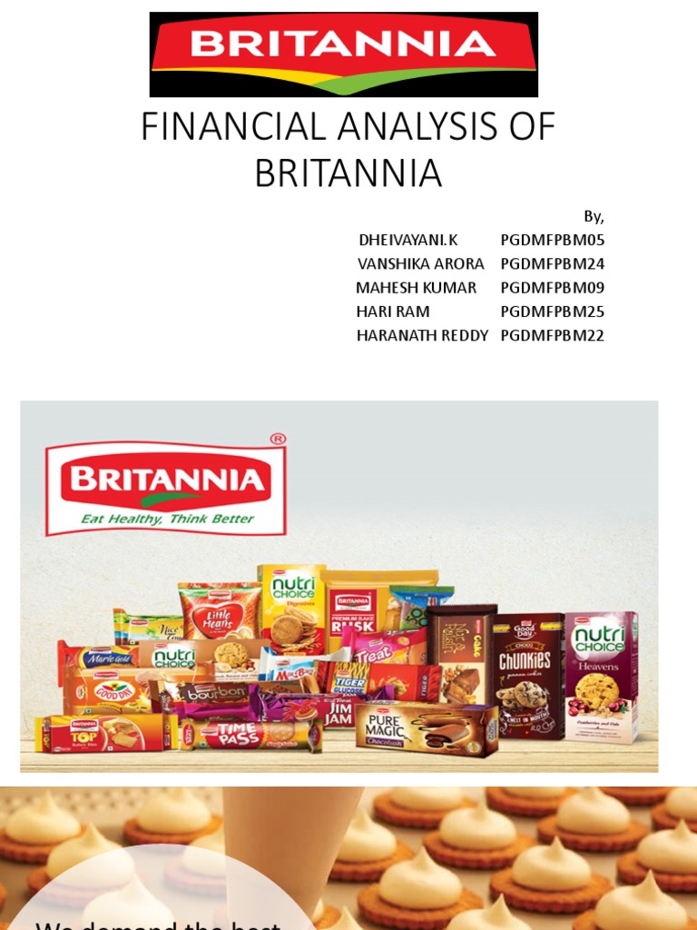 Financial Analysis of Britannia | PDF