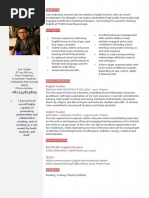 Quran Teacher Resume: Job Objective Summary of Qualifications | PDF