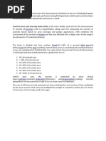 Psoriasis Area and Severity Index (Pasi) Worksheet | PDF | Teaching ...