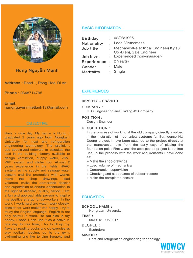 Nguyen Manh Hung-English PDF | PDF | Engineering