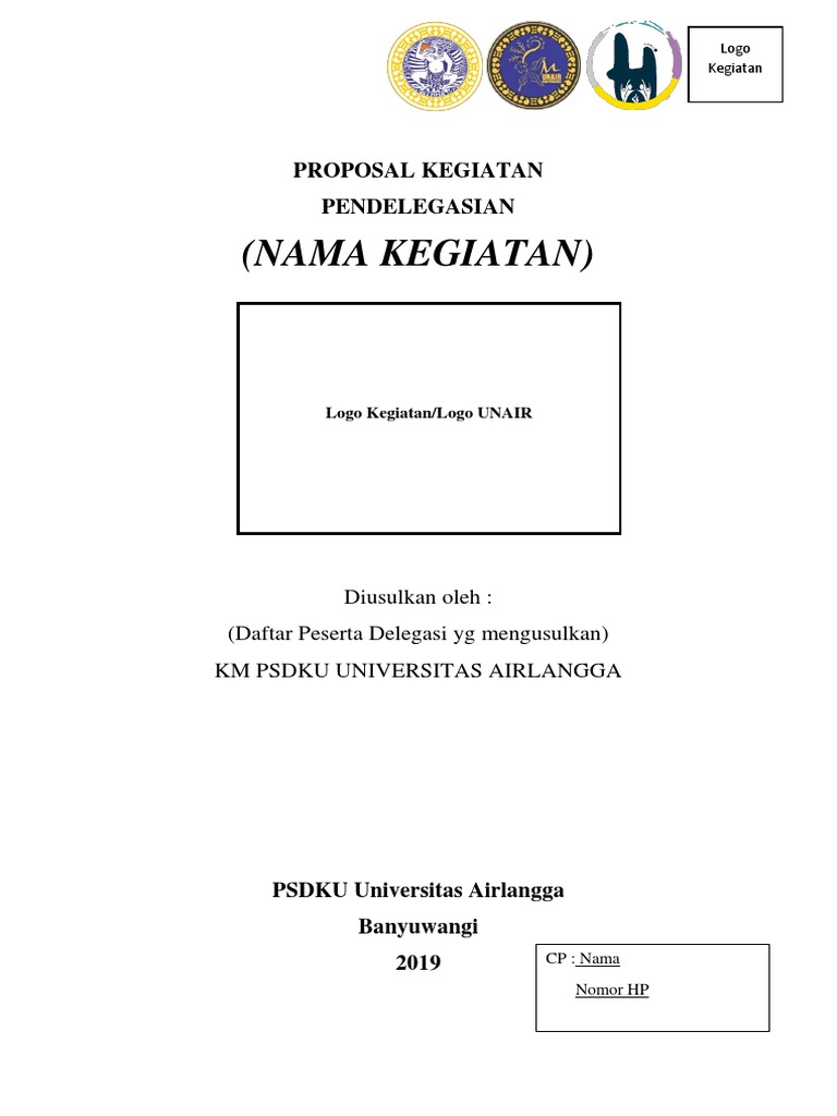 Proposal Turnamen Tenis Meja Kaligung | PDF