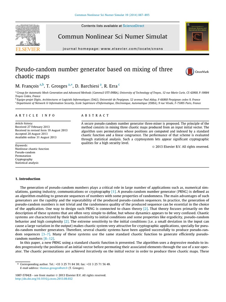 Chaotic Maps | PDF | Chaos Theory | Sensitivity Analysis