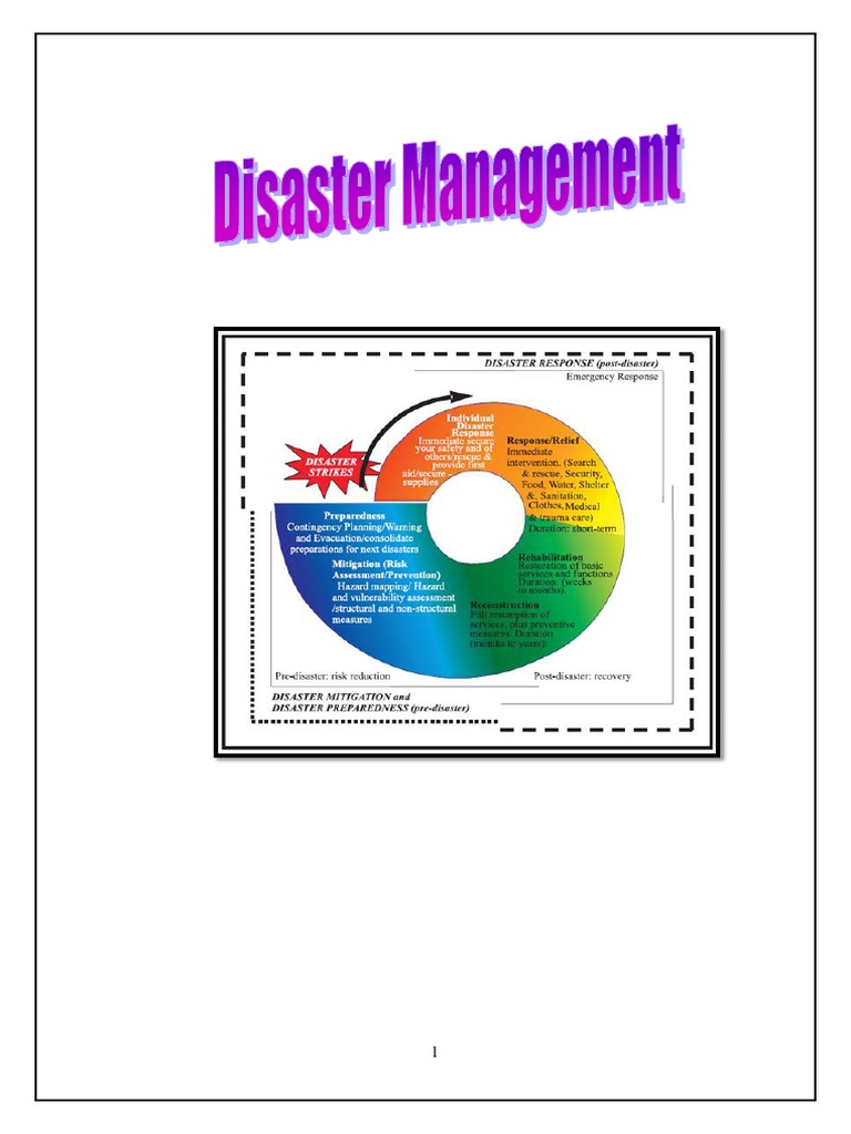 Disaster Management PDF | Download Free PDF | Hazards | Emergency ...