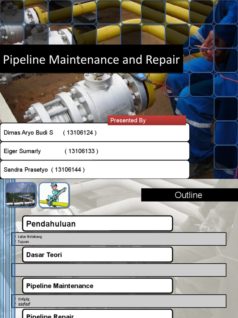 Presentasi KSP | PDF | Pipeline Transport | Pipe (Fluid Conveyance)