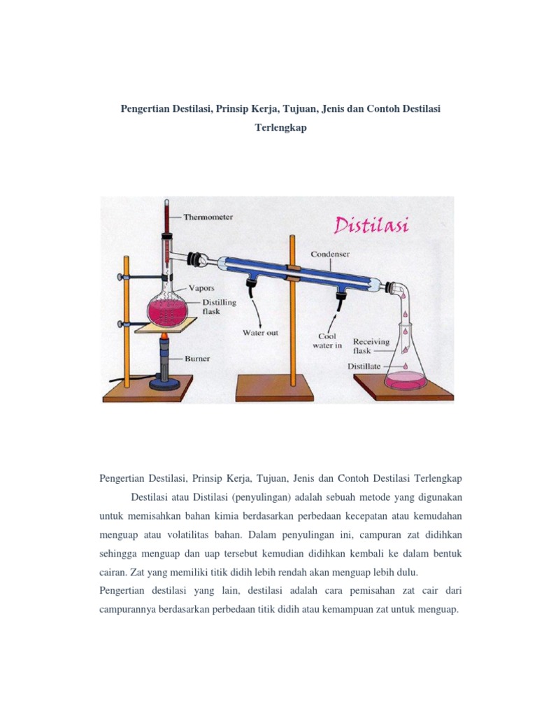 Destilasi | PDF