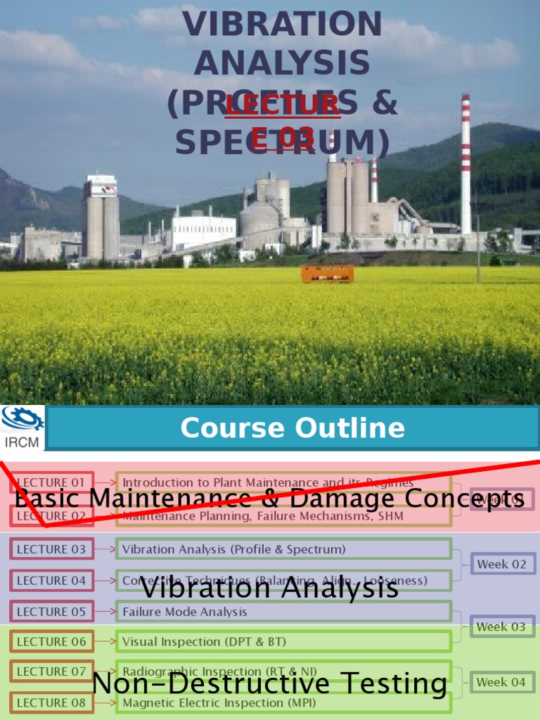 Lecture 03 - Vibration Analysis (Profiles & Spectrums) | Download Free ...