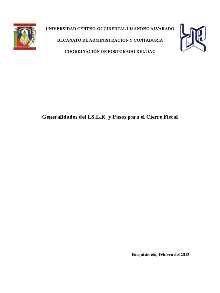 Antecedentes Del ISLR | PDF | normas internacionales de INFORMACION ...
