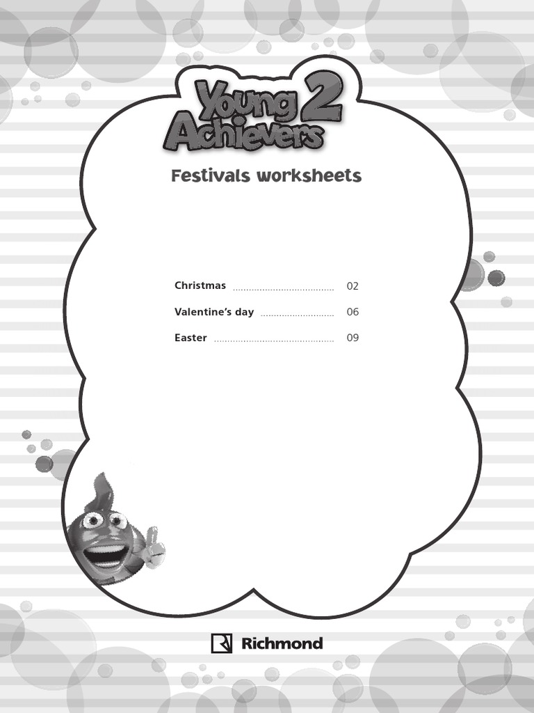 Festivals Worksheets: Christmas Valentine's Day Easter | PDF | Santa ...