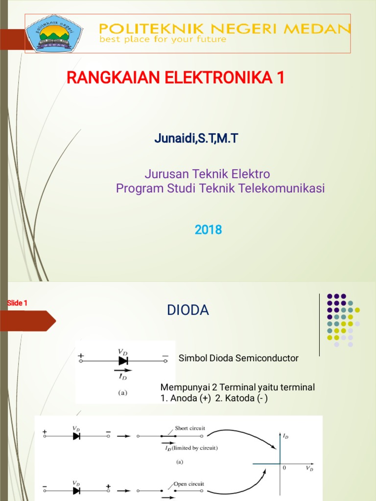 Karakteristik Dioda | PDF | P–N Junction | Diode