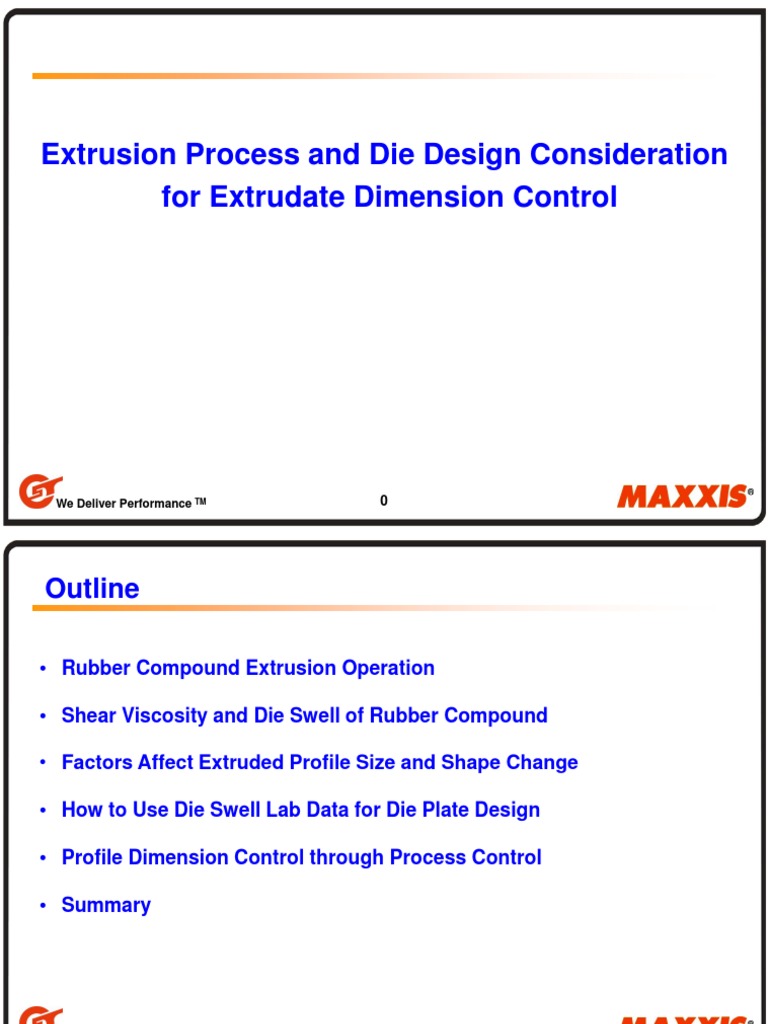 Extrusion Process and Die Design Consideration | Download Free PDF | Shear Stress | Viscosity