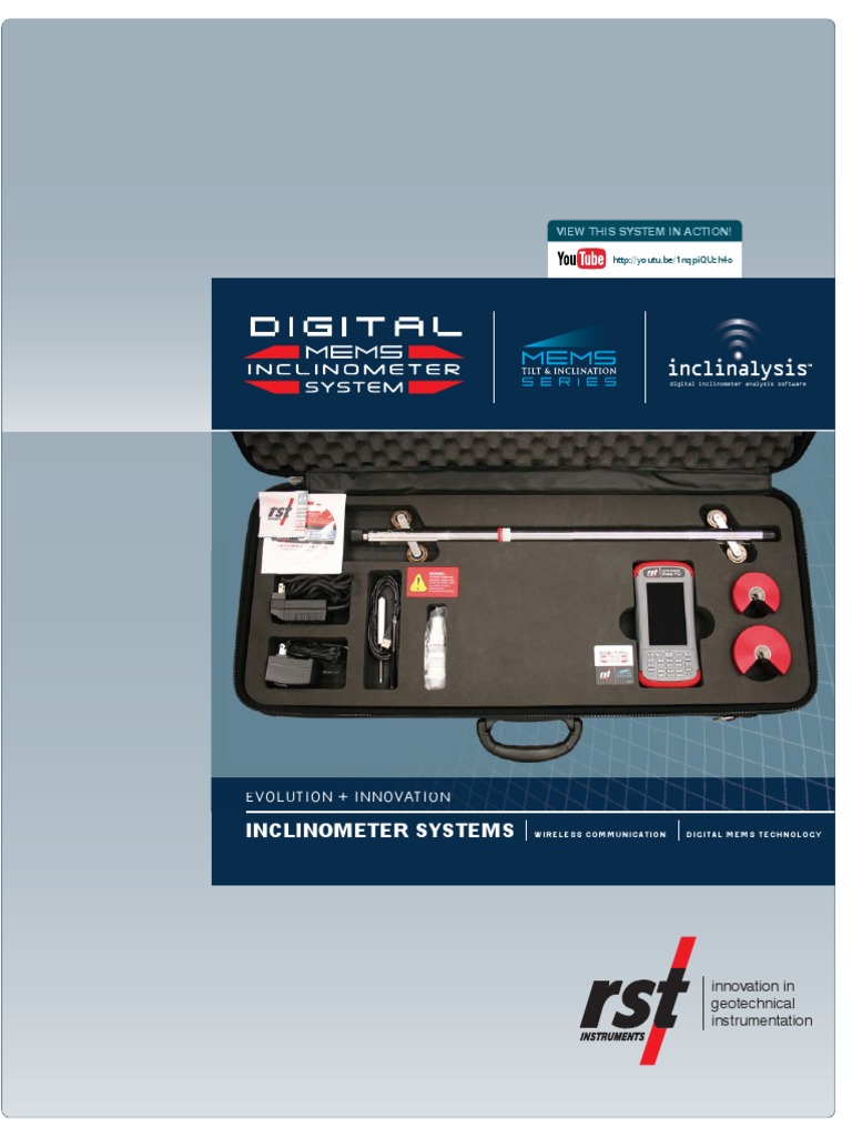 Digital Inclinometer System ICB0042C | PDF | Wi Fi | Embedded System