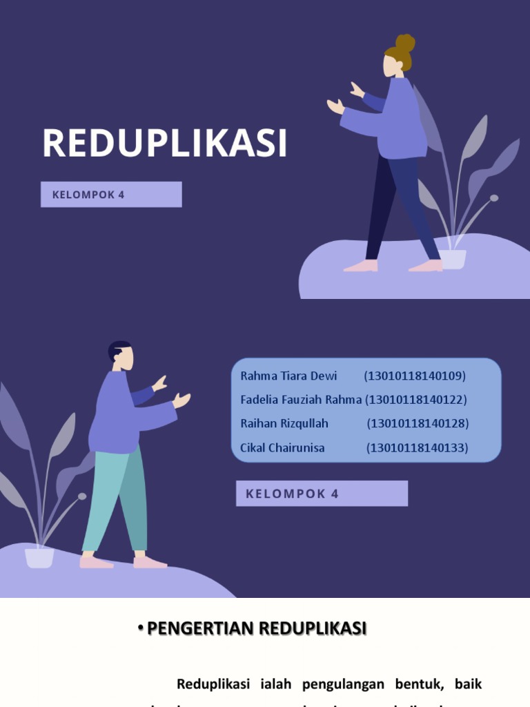 Morfologi Reduplikasi | PDF