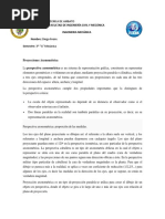 Proyección Dimétrica | PDF | Perspectiva (Gráfica) | Geometría