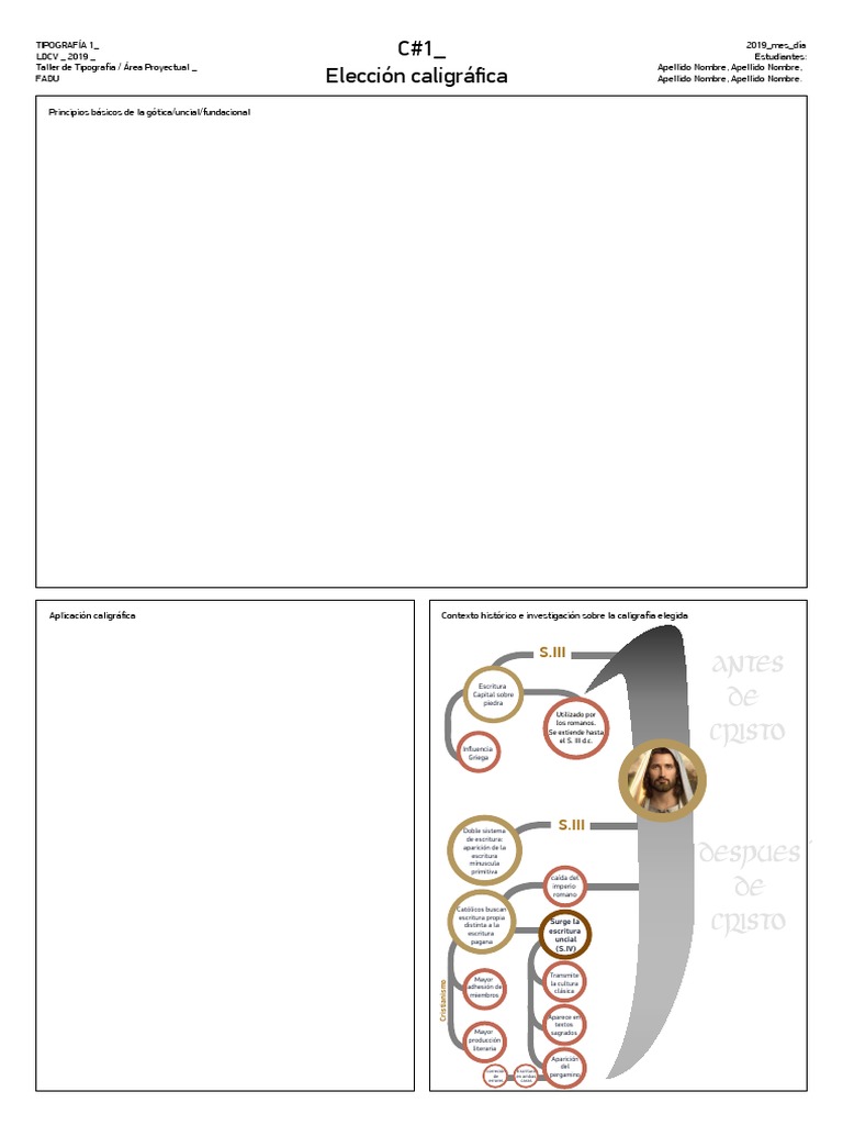 T1 Plantilla Corto | PDF | Tipografía | Escritura