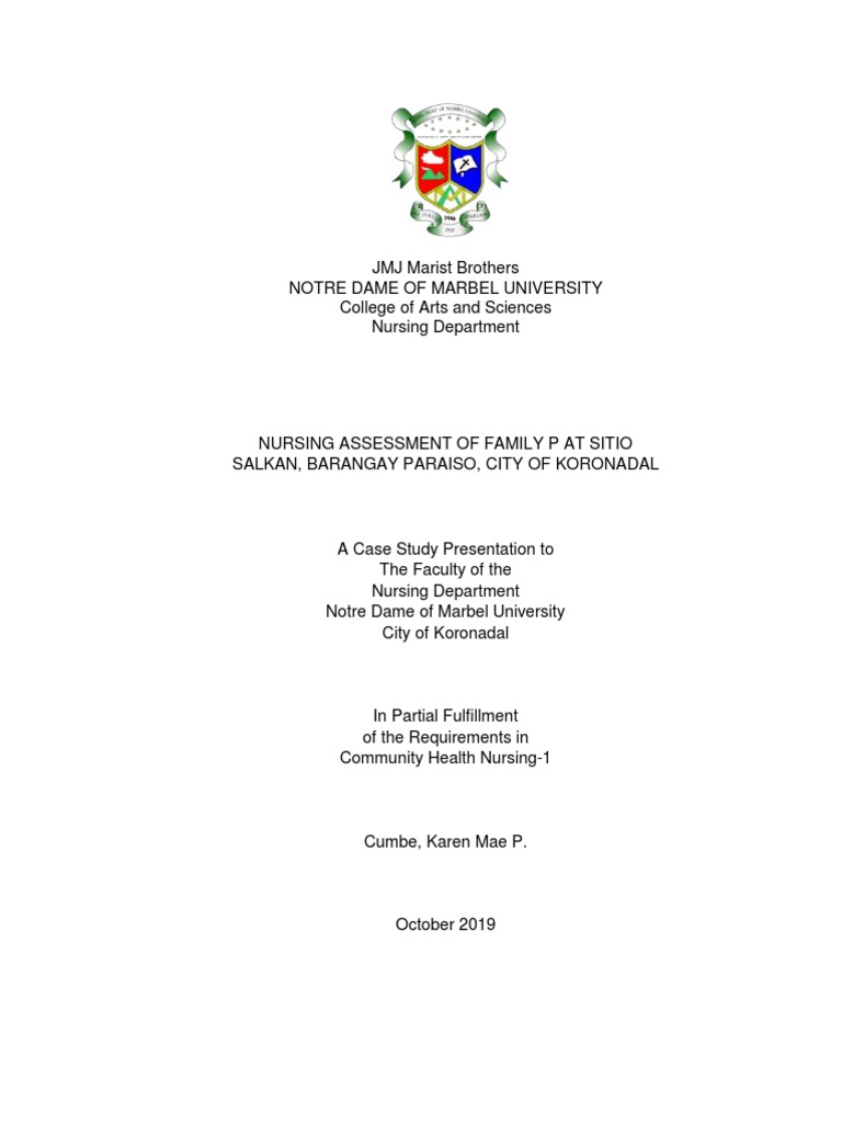 Community Health Nursing Case Study | PDF | Hypertension | Nursing