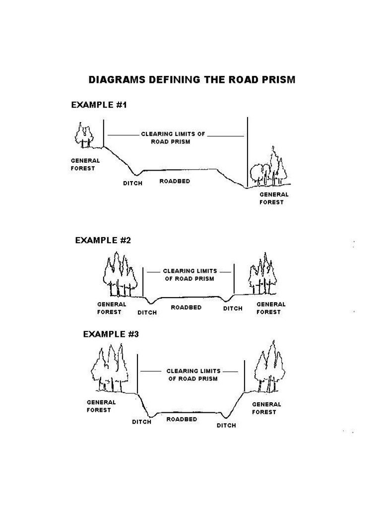 US Forest Service Road Prism | PDF