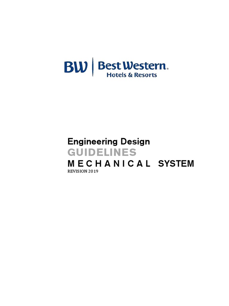Guidelines for Mechanical HVAC System Design and Equipment ...