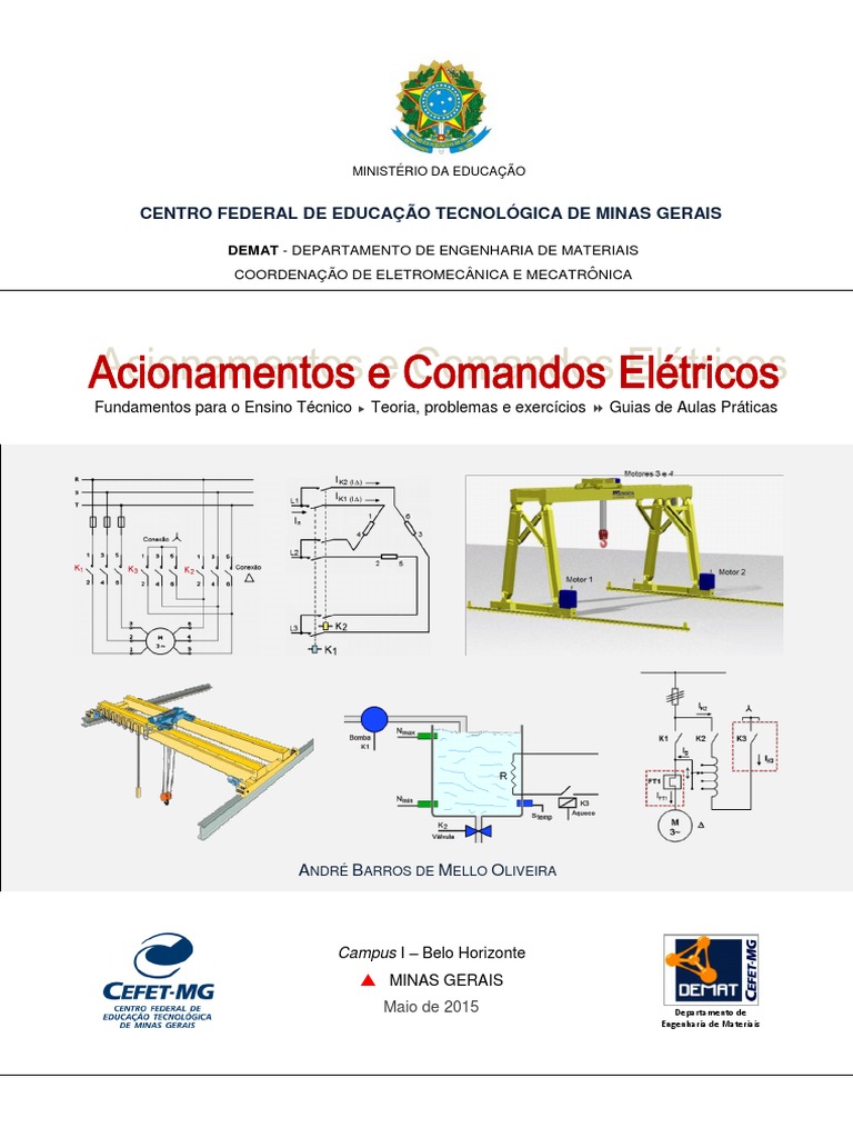 Acionamentos e Comandos Eletricos PDF | PDF | Indutor | Transformador
