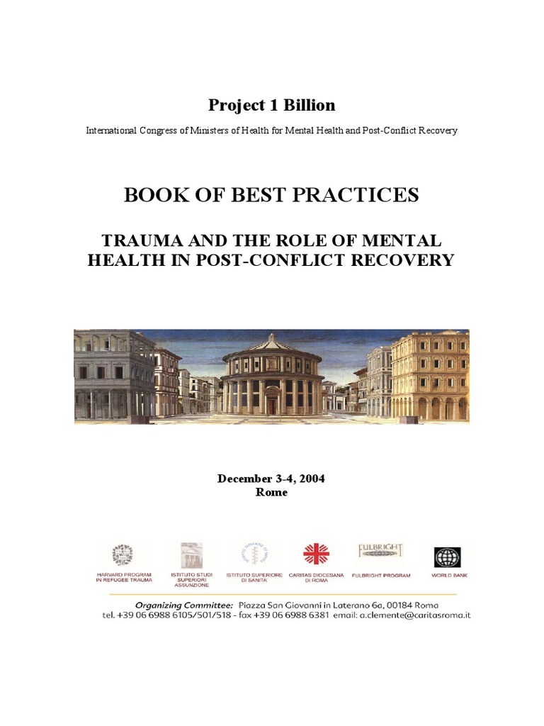 Book of Best Practices Trauma and The Role of Mental Health in Post ... Book of Best Practices Trauma and The Role of Mental Health in Post ...