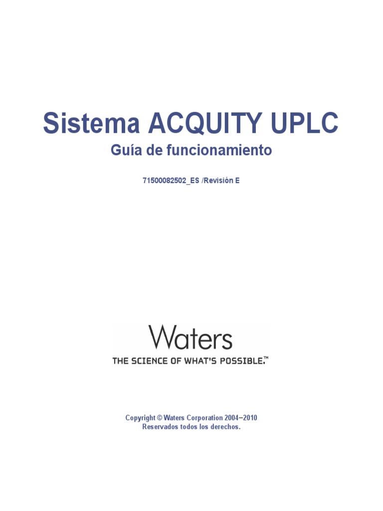 Uplc | PDF | Calibración | Informática y tecnología de la información
