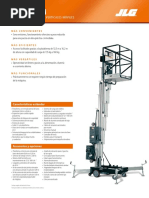 Ficha Tecnica JLG 1932 R | PDF | Bienes manufacturados | Vehículos