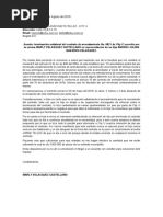 Cancelacion de Contrato Plan Complementario | PDF