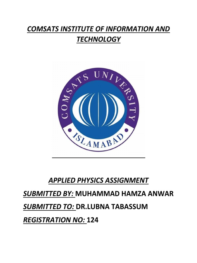 Comsats Institute of Information and Technology | PDF
