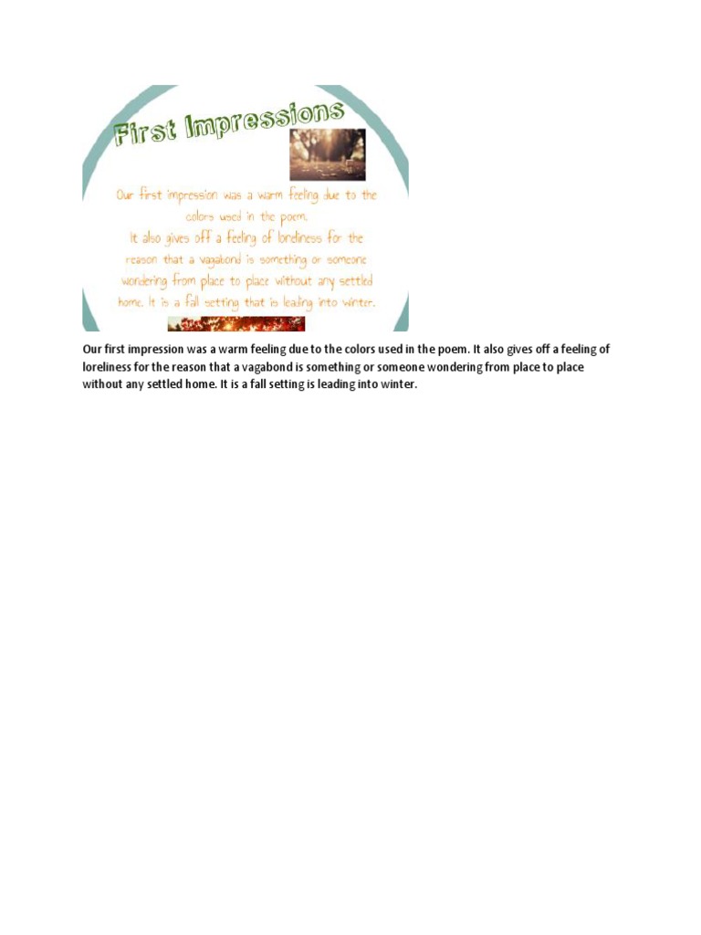 Our First Impression Was A Warm Feeling Due To The Colors Used in The ...