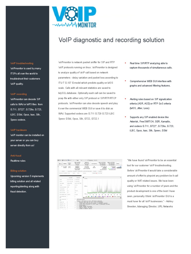 Information Technology Solutions: Voip Diagnostic and Recording ...