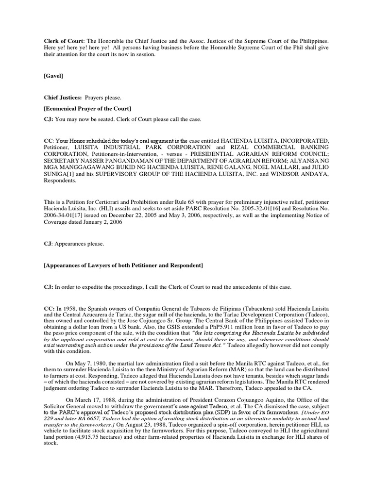 Oral Arguments Script | PDF | Government | Justice